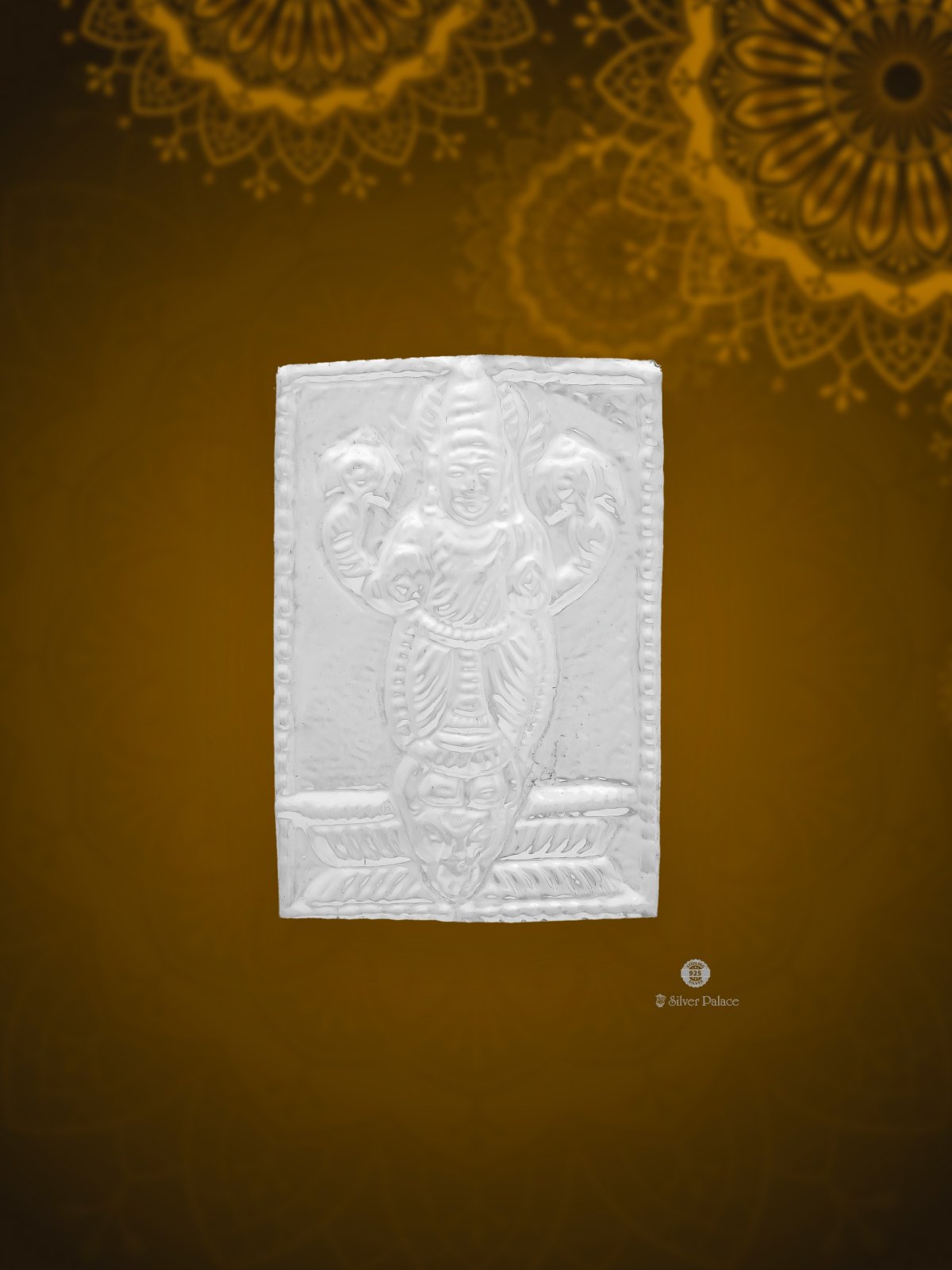 925 Silver Balaji Silver Sheet For Temple Rituals Shri Collection ...