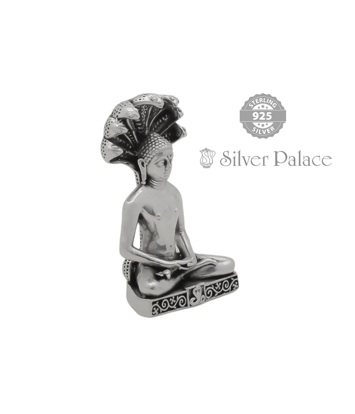 925 Sterling Silver Divine Collections Parasnath With Naagam Idols ...