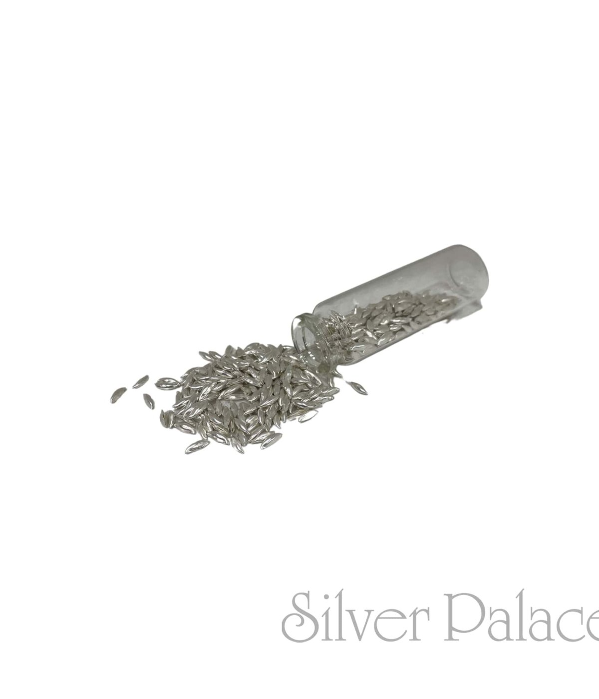 925 Sterling Silver Miniature Rice For Pooja Atchadai - Silver Palace