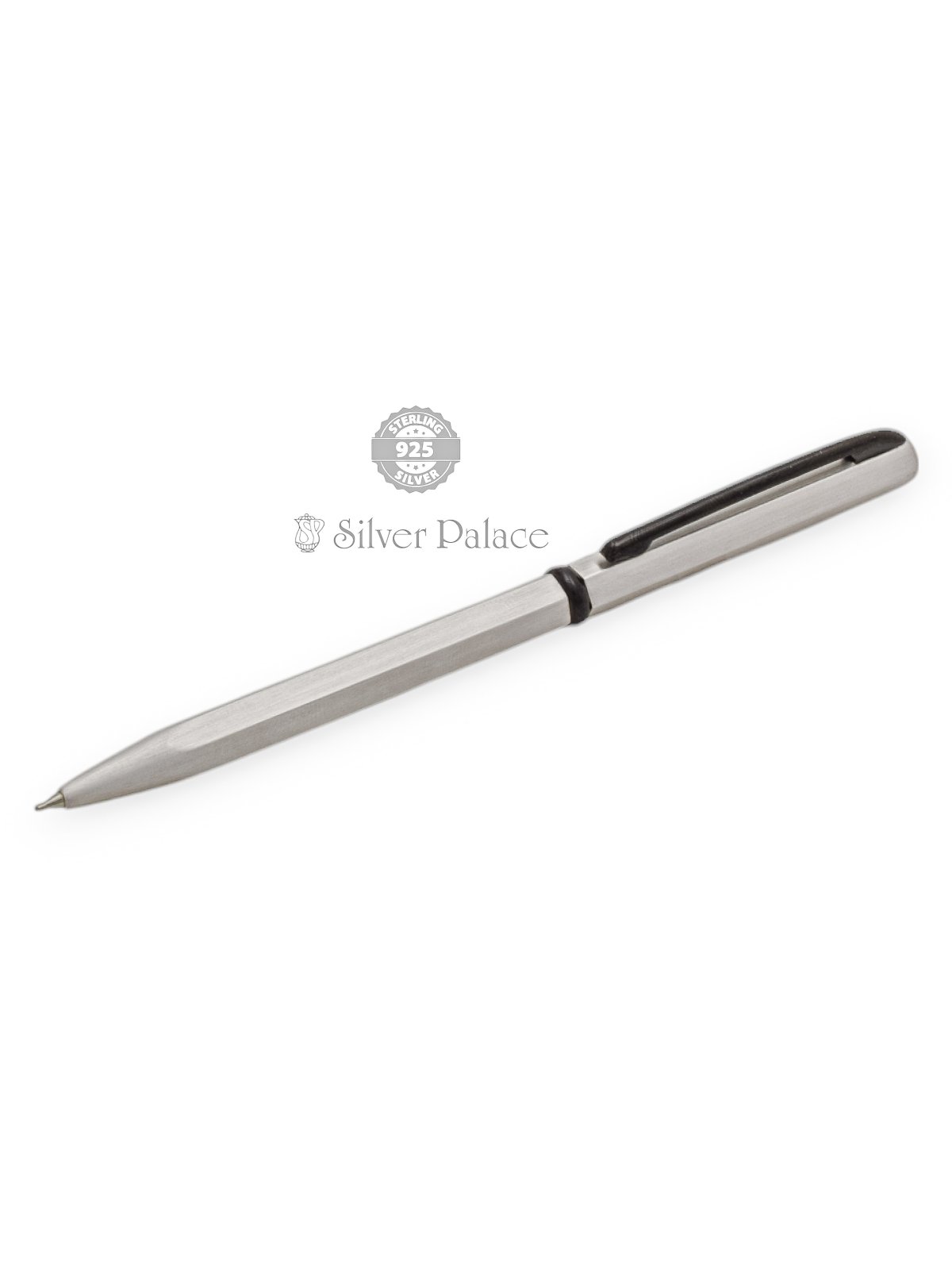 92.5 Pure Silver Ballpoint Pen Parker Pen In Silver - Silver Palace