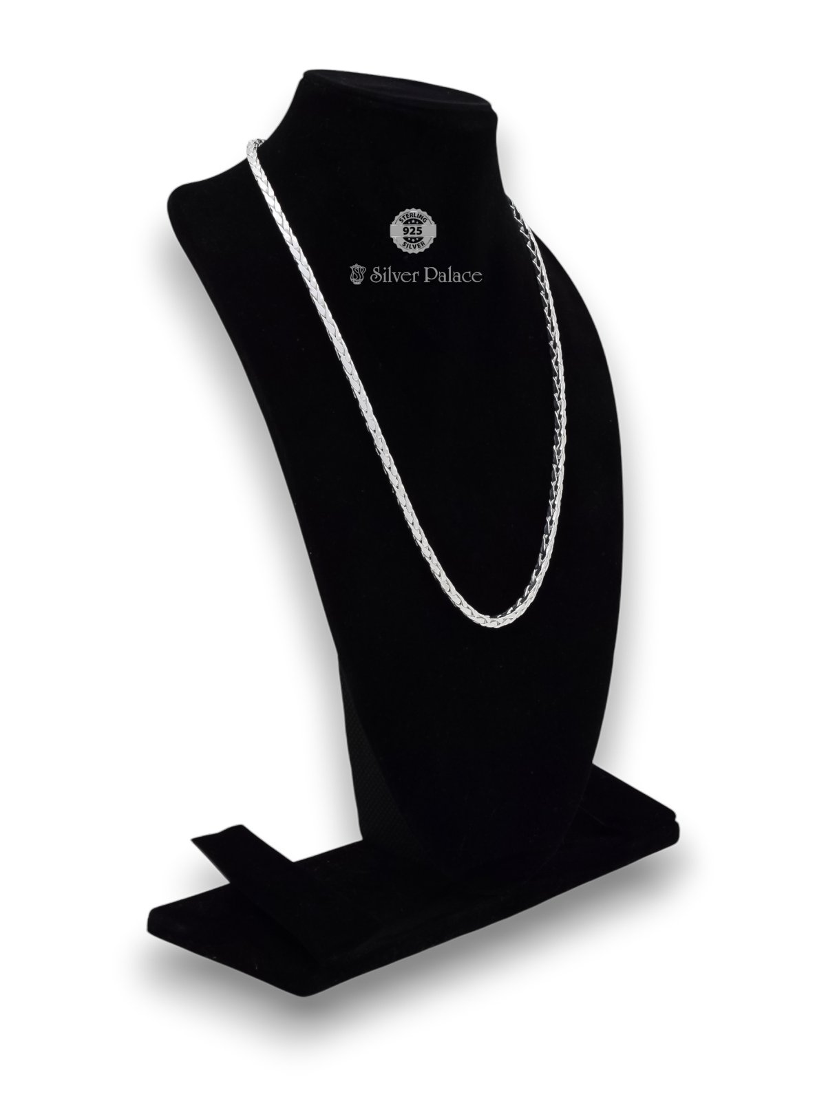 925 Sterling Silver Fancy Chain For Men Mauve Collection - Silver Palace