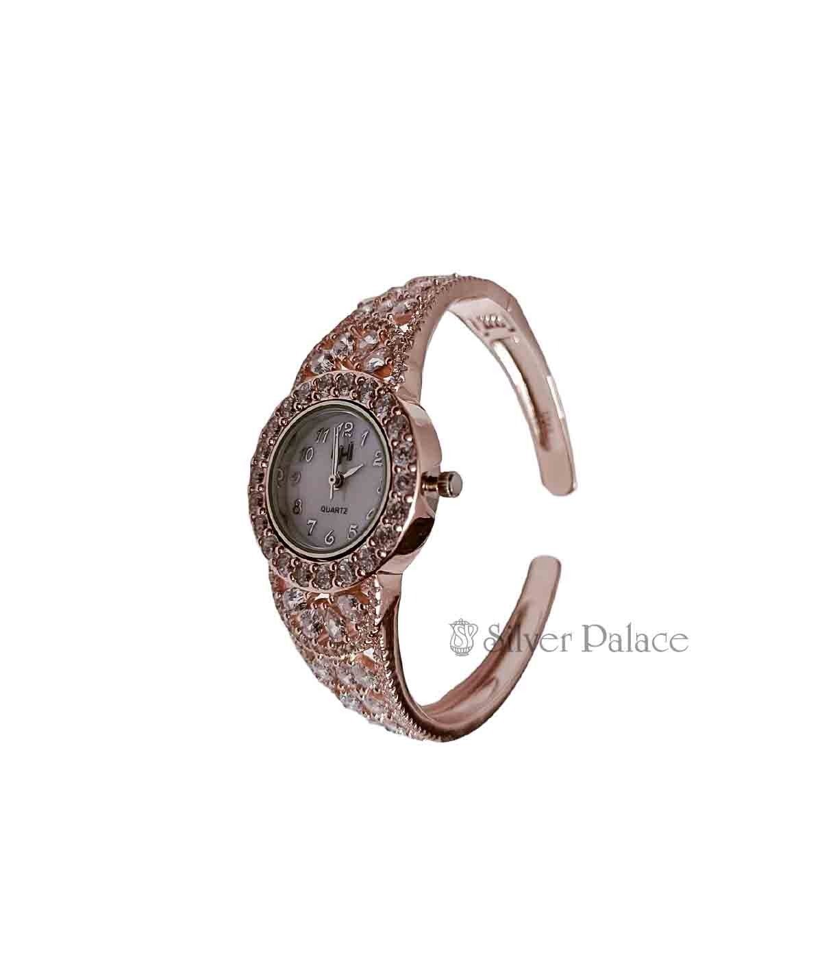 Silver Women Oxidized Silver Watch Silver Color - Silver Palace