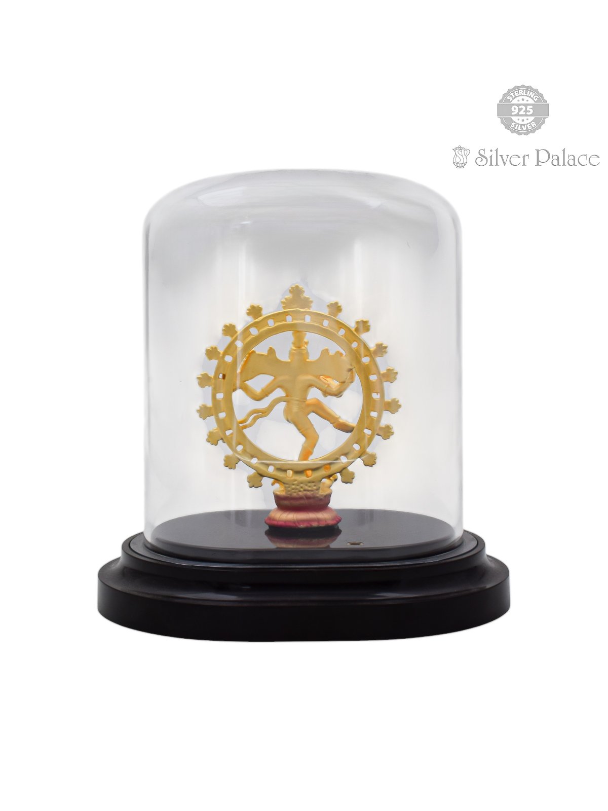 Gold Polished Natarajar Idol Eji - Divine Lord Shiva Statue For Home ...