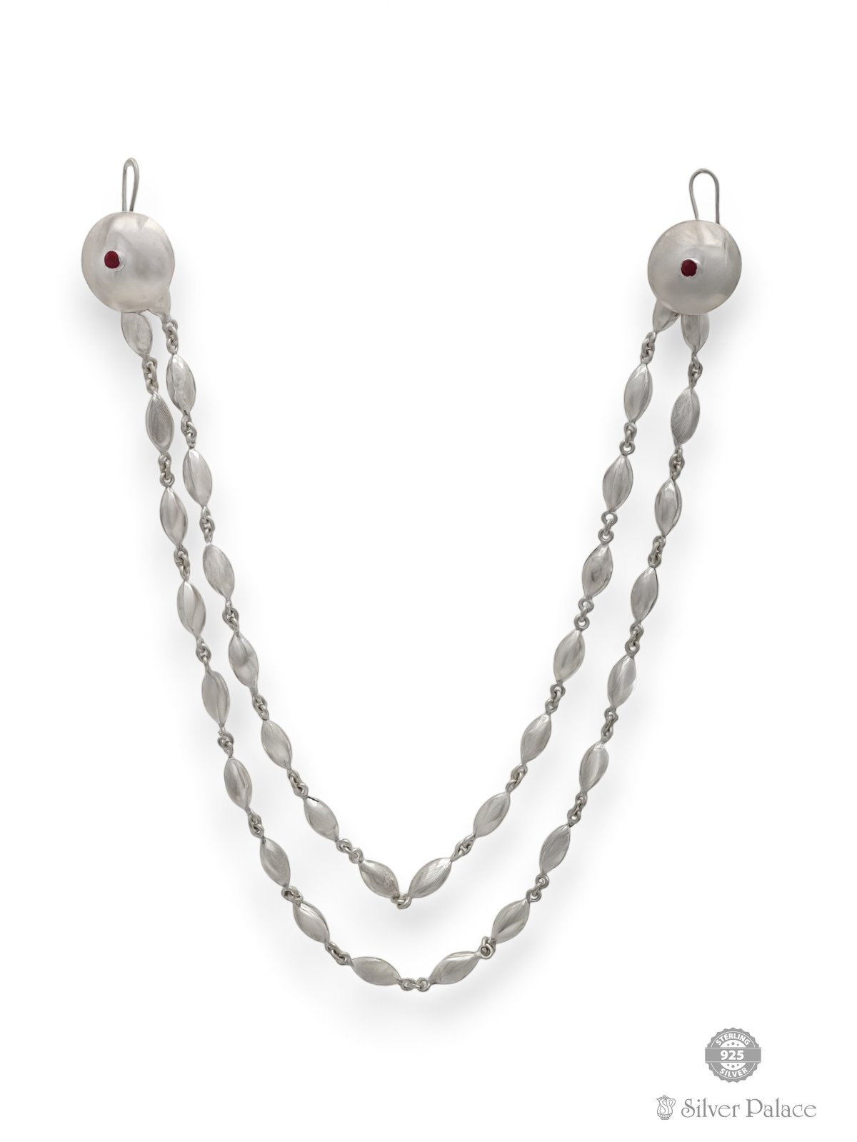 925 Pure Silver Elaichi Garland For Pooja Descorations - Silver Palace