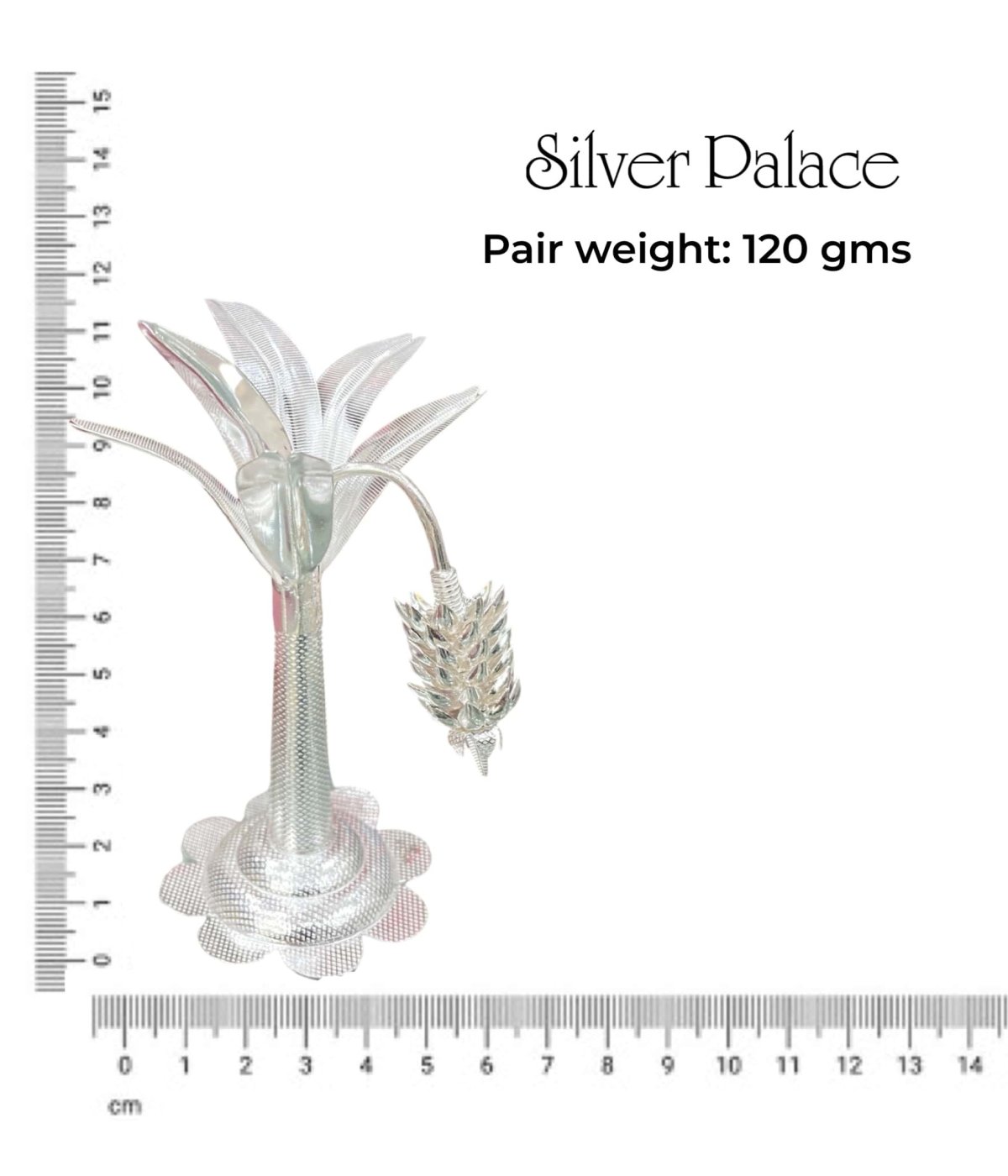 925 Pure Silver Banana Tree For All Auspicious Poojas - Silver Palace