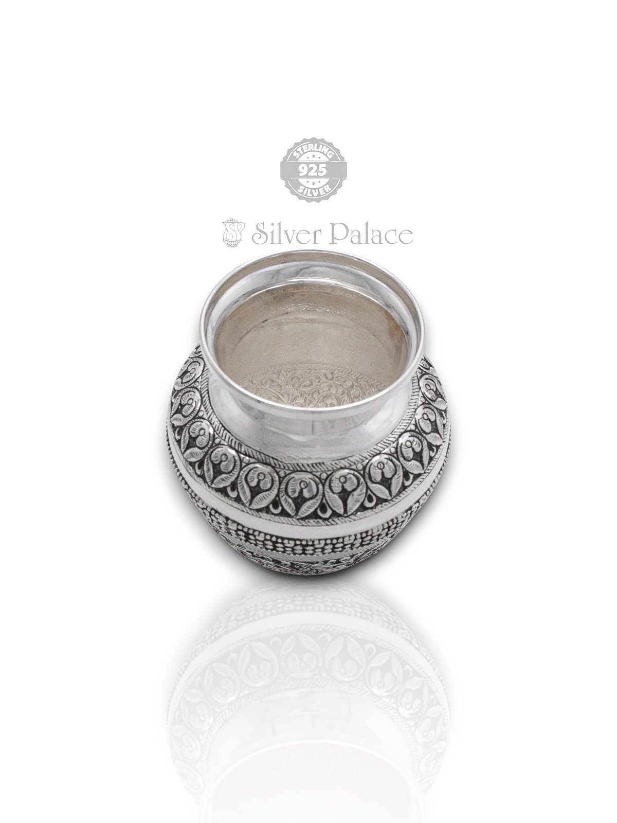 925 Oxidised Silver Chombu For Multi Purpose - Silver Palace