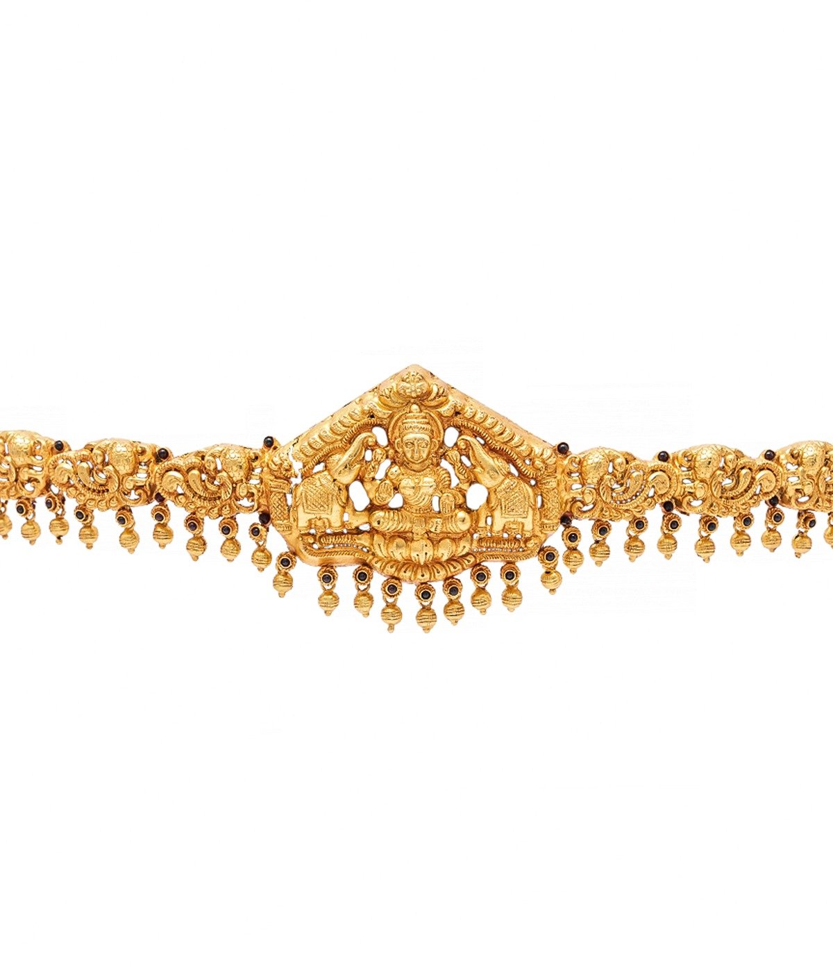 Silver Anite Collection Lakshmi Nagas Ottiyanam For Women - Silver Palace