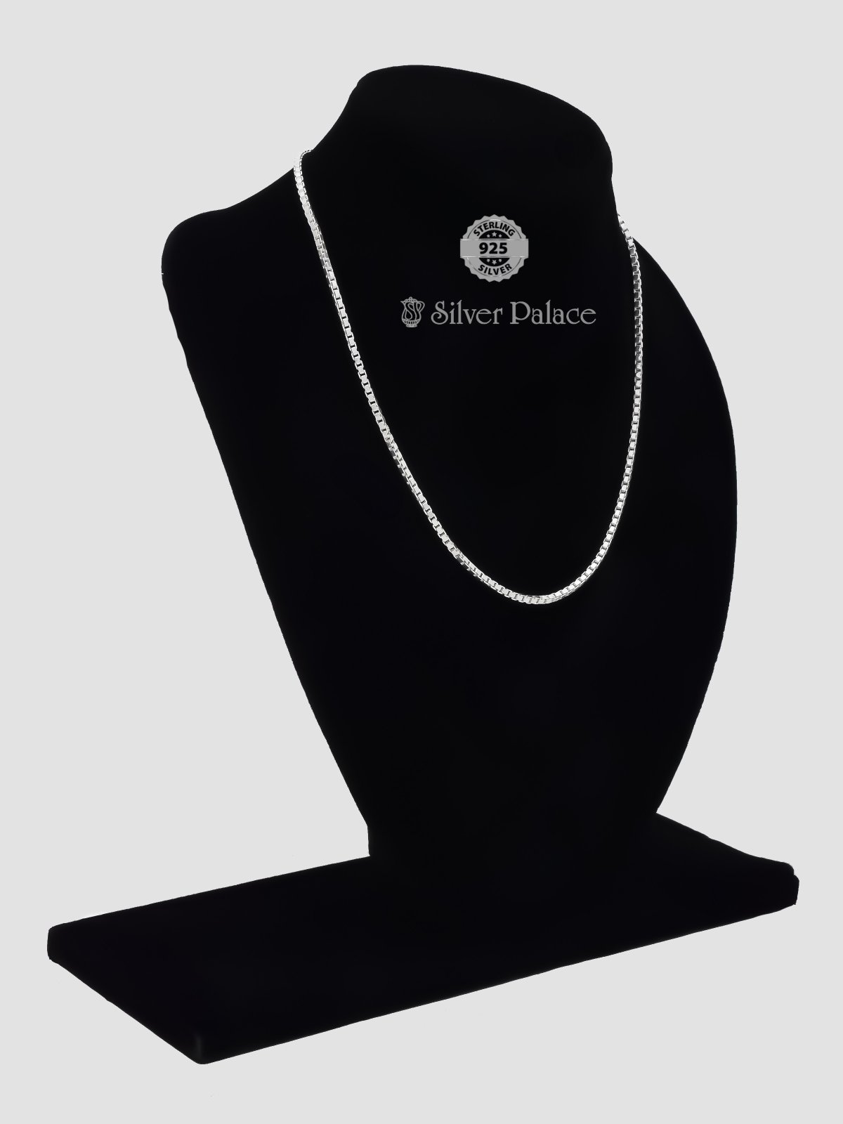 925 Sterling Silver Box Chain For Kids Aara Collection - Silver Palace