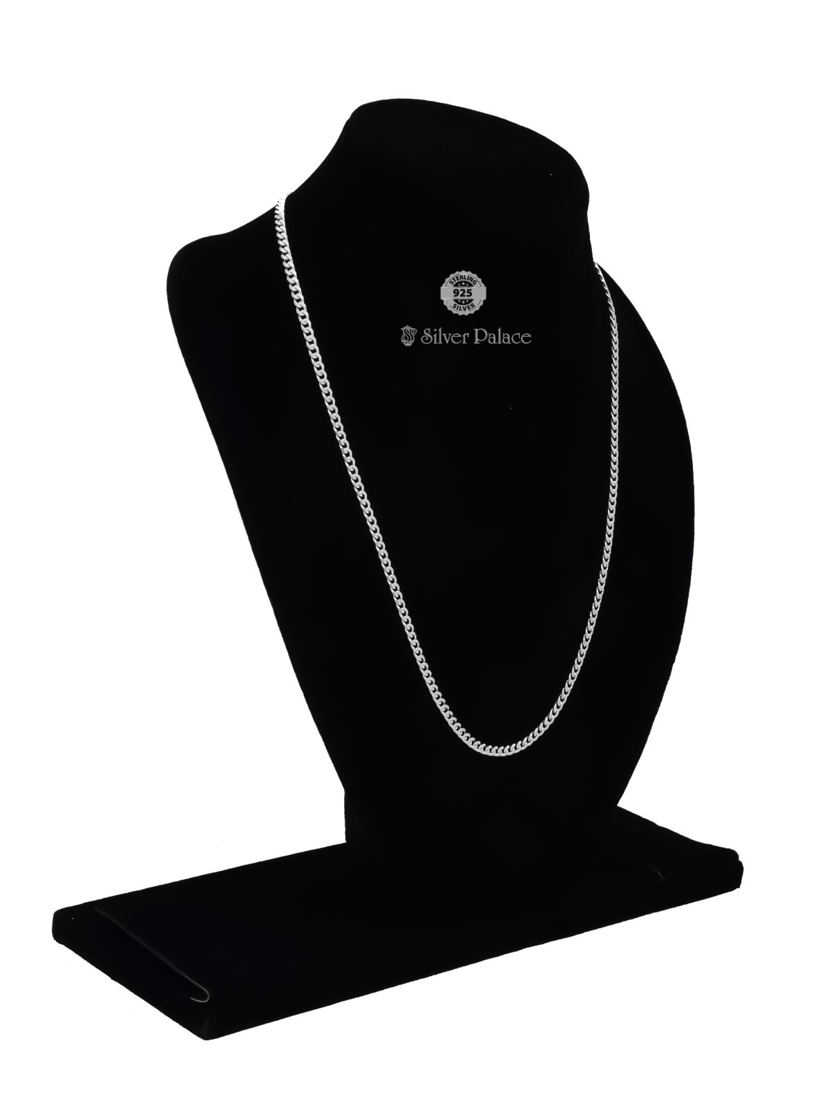 925 Sterling Silver Curb Curb Chain For Kids Aara Collection - Silver ...
