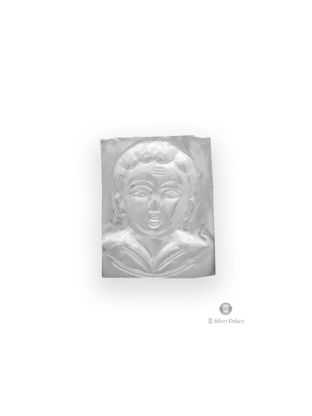 925 Silver Baby Face Silver Sheet For Temple Rituals Shri Collection ...