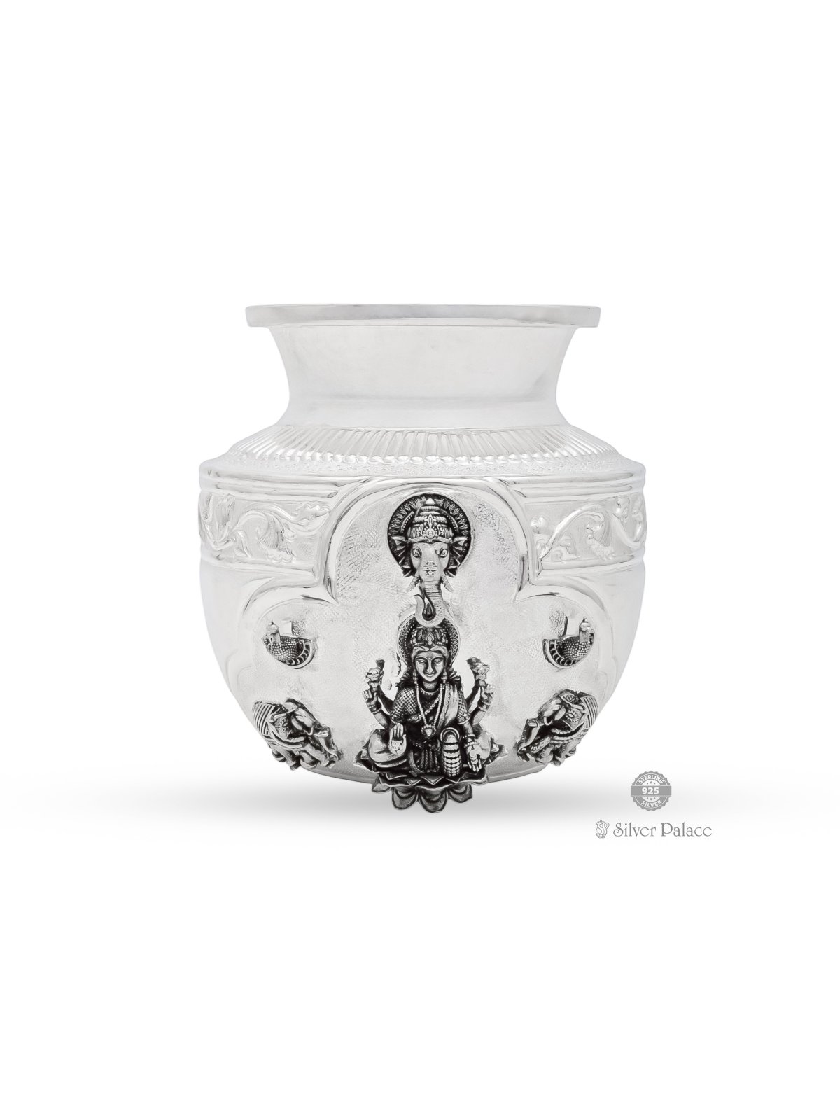 Silver Chombu Kudam For Pooja In India - Silver Palace