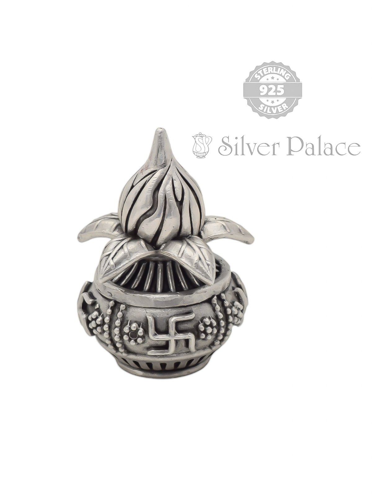 925 Pure Silver Kalasam Elegance For Your Pooja Room - Silver Palace
