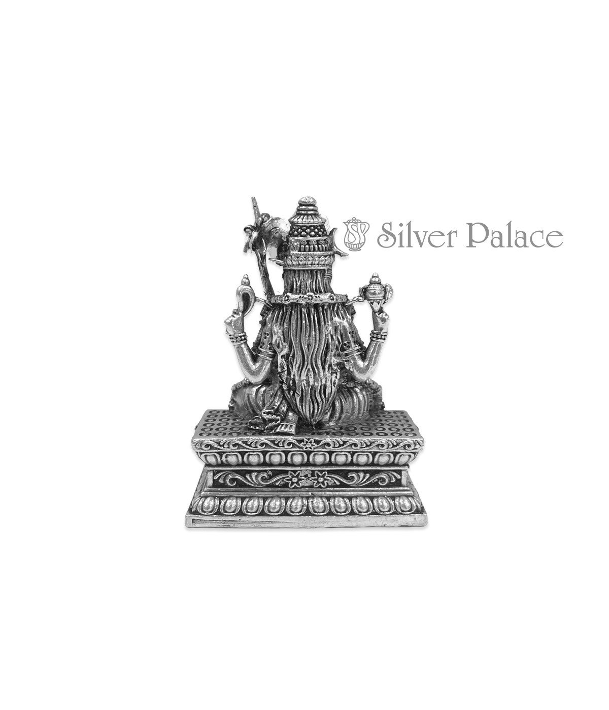 92.5 Oxidized Silver Kamakshi Idol – Divine Blessings And Prosperity ...