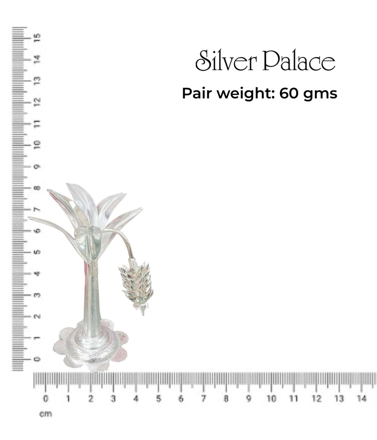 925 Pure Silver Banana Tree For All Auspicious Poojas - Silver Palace