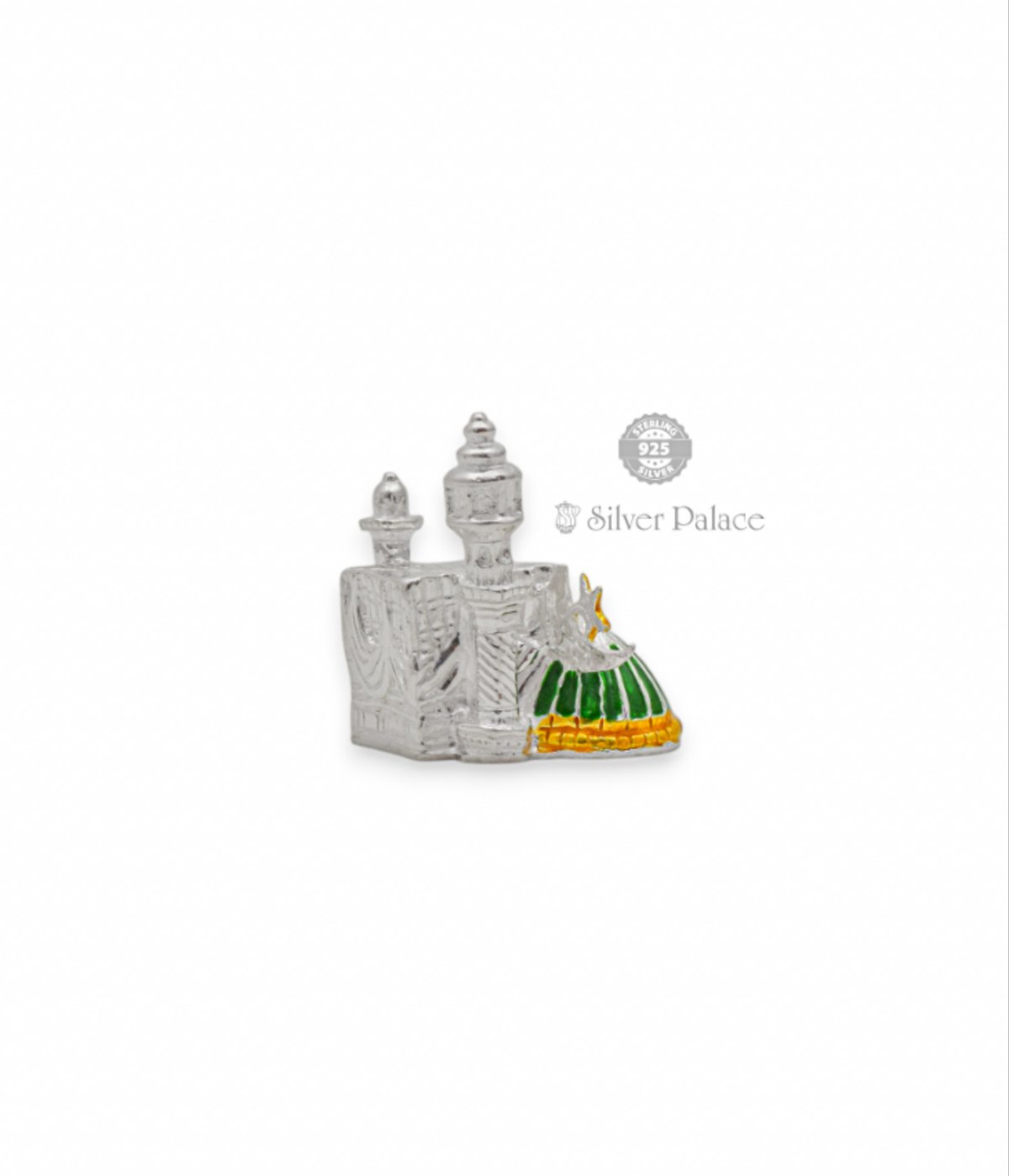 925 Silver Mecca Idol For Show Piece And Gift To Your Muslim Friend ...