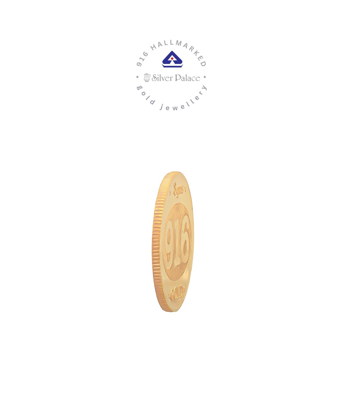 8grams 22ct Gold Coin Hallmarked Online - Silver Palace