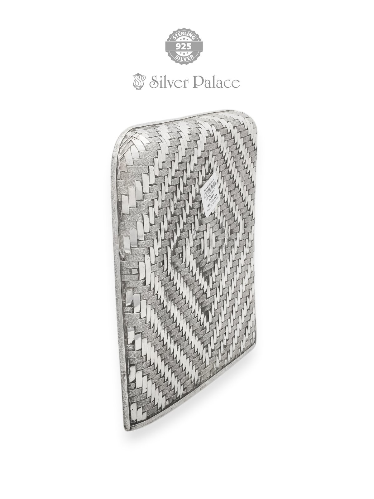 925 Oxidized Pure Silver Moram For Pooja Use - Silver Palace