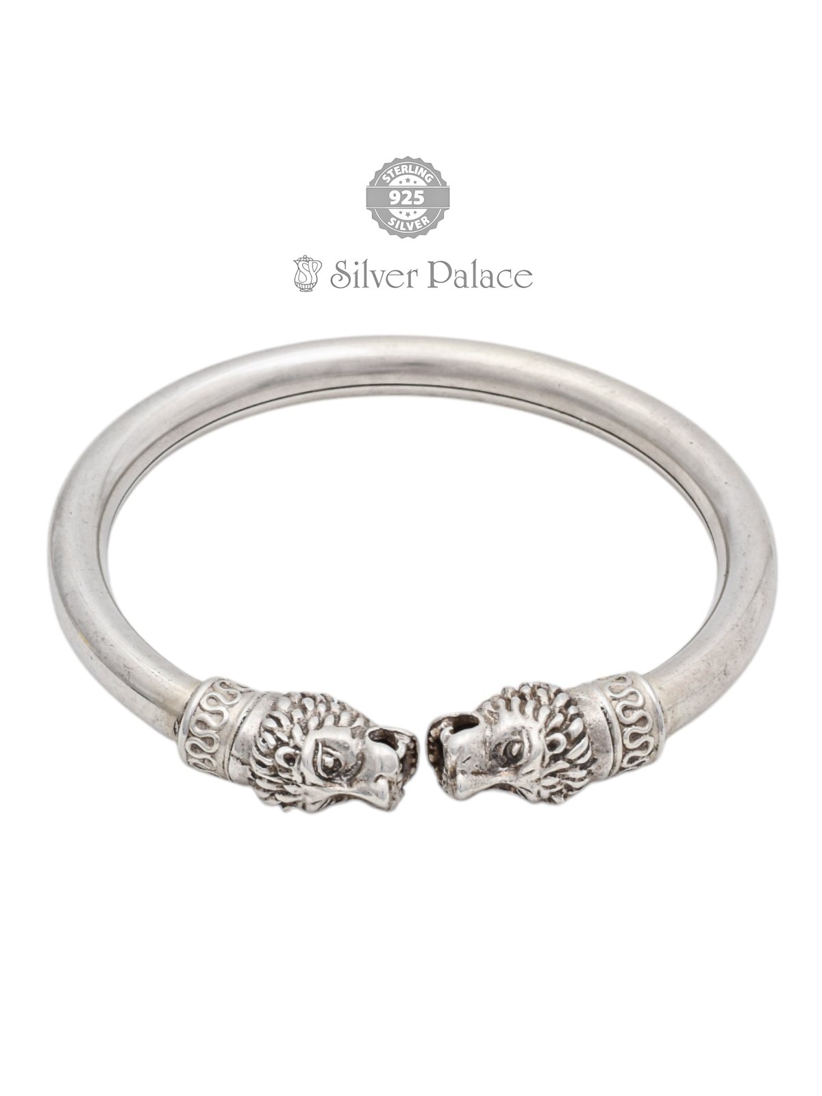 Mens Silver Kada - Silver Palace