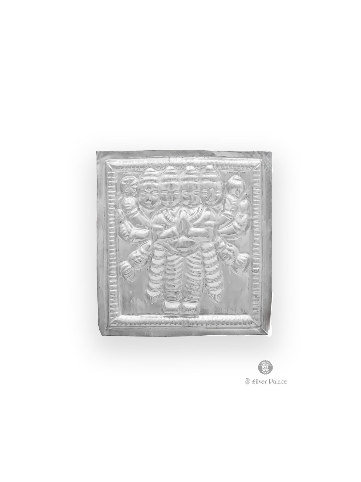 925 Silver Bramma Silver Sheet For Rituals Shri Collection - Silver Palace
